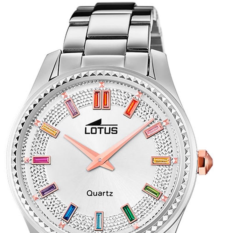 ️ Reloj Lotus de mujer acero con piedras multicolor esfera, 18898/2. ️ Reloj Lotus de mujer acero con piedras multicolor esfera, 18898/2.